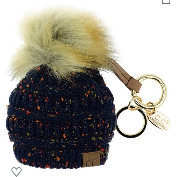 CC Boutique | Accessories | Nwt Cc Beanie Mini Keychain Purse Accessory ...